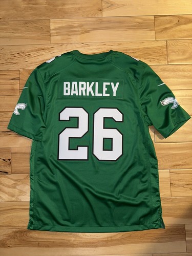 Saquon Barkley #26 Philadelphia Eagles Nike Game Jersey Kelly Green Sz ...