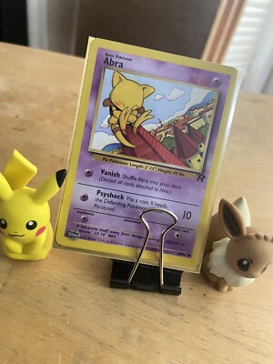 Abra 49/82 - Team Rocket - Common - Pokémon TCG - Excellent Condition ...