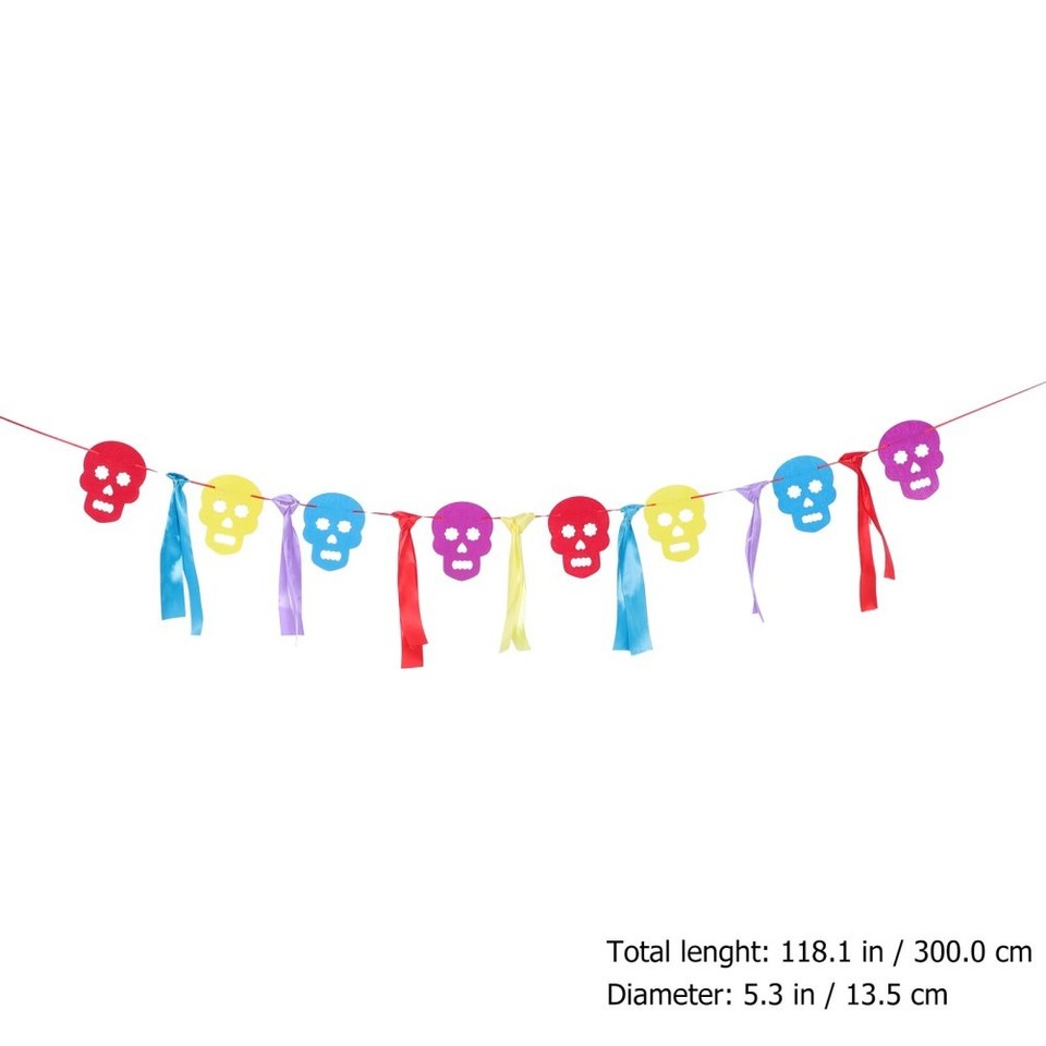 2pcs Hanging Party Banners Decorations Ghost Festival Banners ...