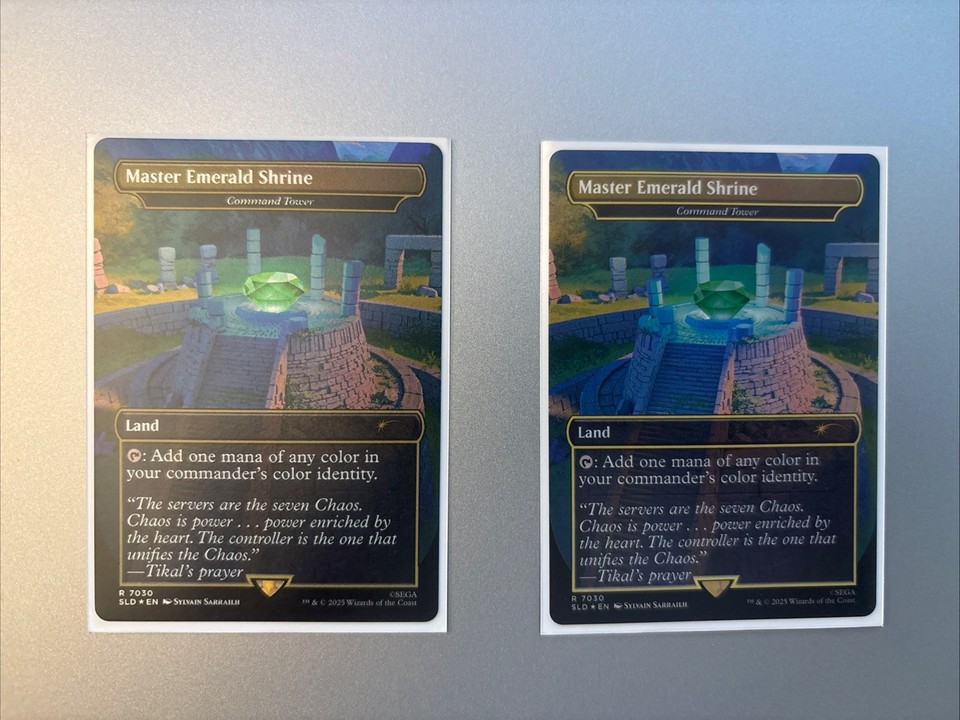 MTG Secret Lair Sonic Rainbow Foil Bundle (Opened) ALL Friends Turbo ...