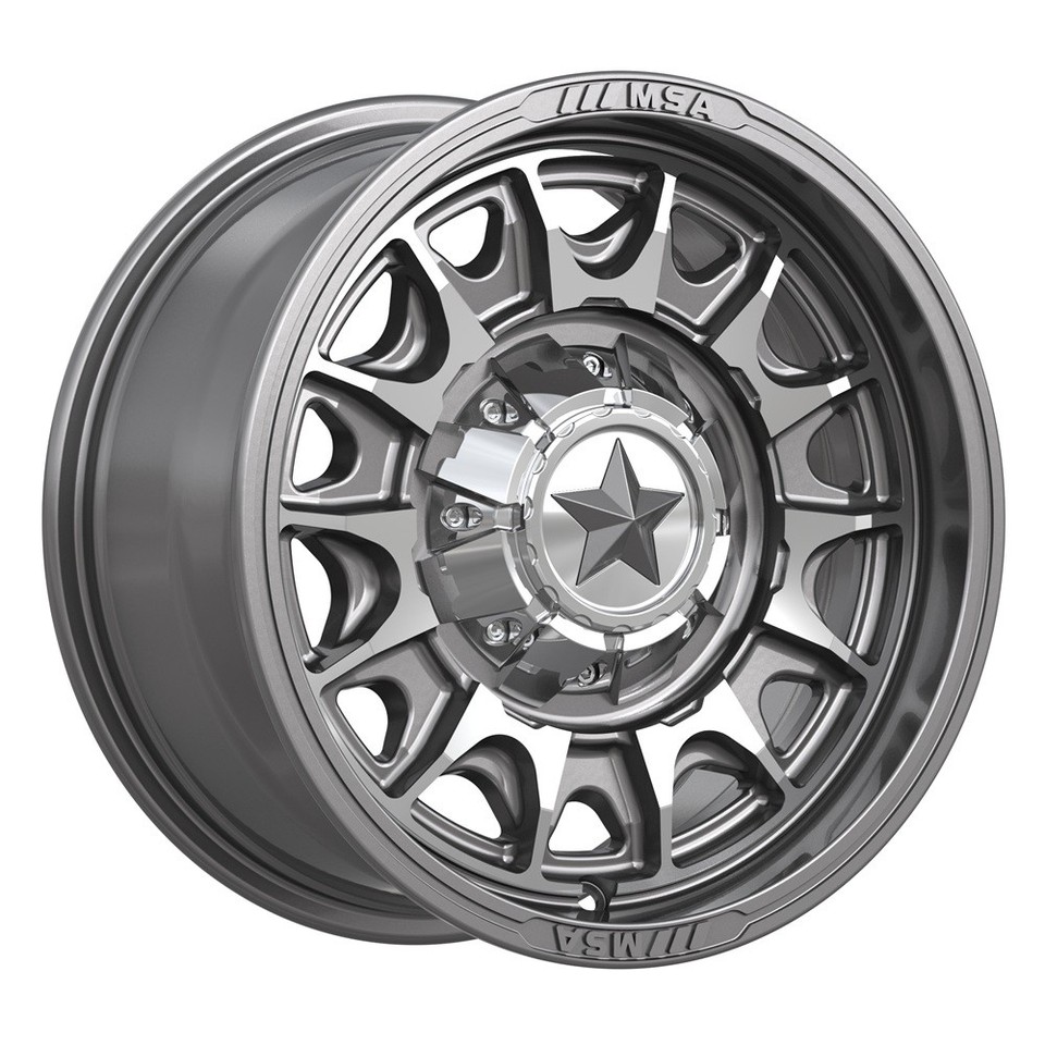 MSA Commander 15"Wheels Platinum/Mh 35"Dirt Commander 2.0 Tires RZR XP ...