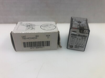 Allen-Bradley 700-HC24Z24-1-4 Ice Cube Relay 5A 4PDT 24VDC 14-Pin | eBay