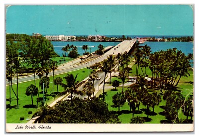 Vintage 1970s - Lake Worth Views - Florida Postcard (Posted 1979) | eBay