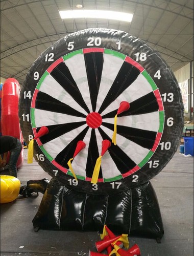 New Inflatable Game 2.4M Giant Inflatable Dart Board with Blower 110v ...