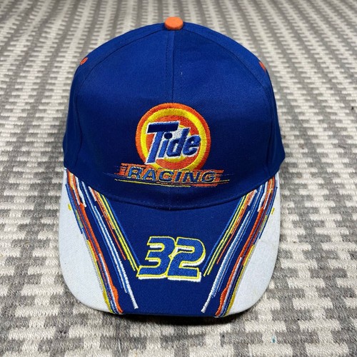 Nascar Tide Racing Snapback Downy #32 Ricky Craven Baseball Hat Cap ...