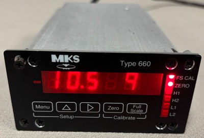 MKS Instruments 660B10 Power Supply Digital Readout Single Channel ...