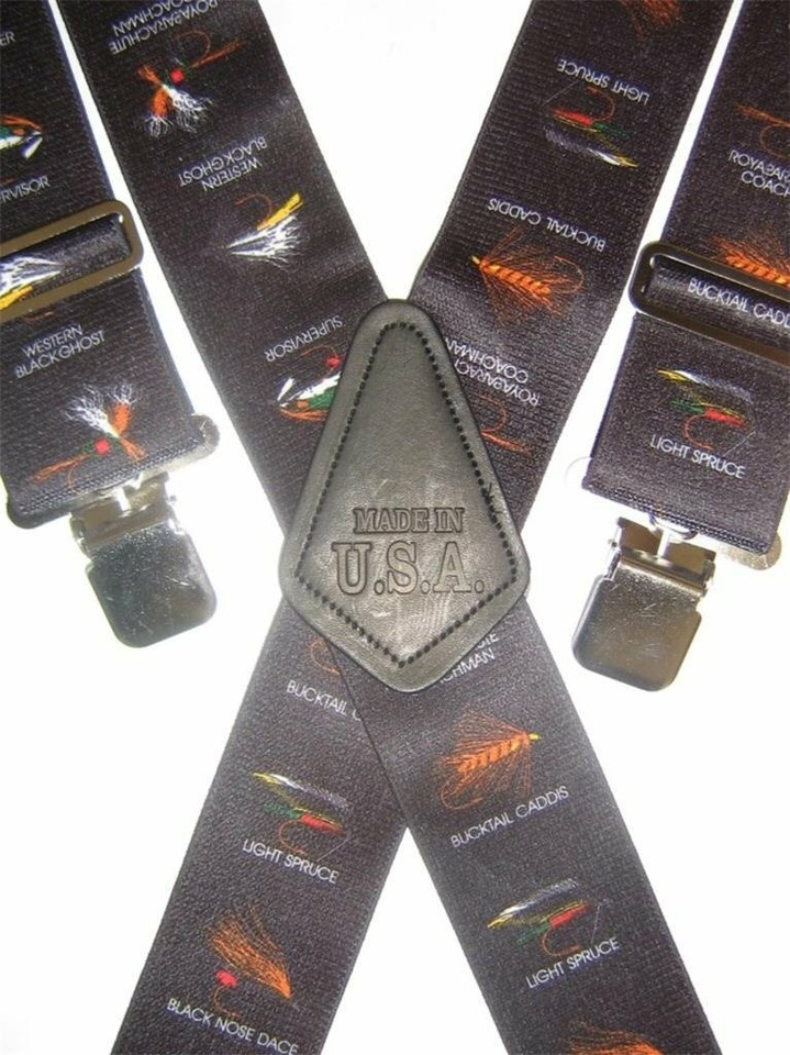 Men's Work Trouser Braces 2" Wide Heavy 50+ Designs - One Size Fits All ...