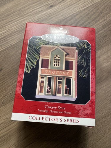 Hallmark Keepsake Christmas Ornament 1990 Grocery Store 15th In Series ...