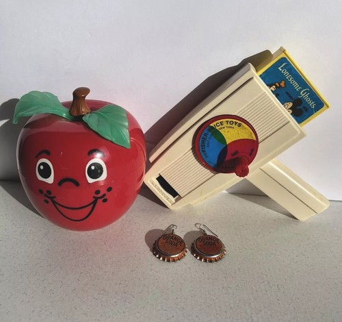 Toy's 70's Vintage Lot with Apple, View Finder, And a Pair Of Soda Pop ...