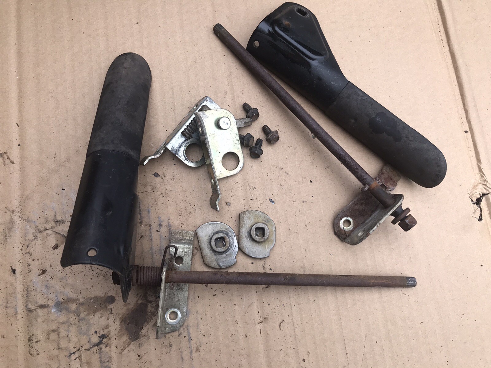 MTD YARD MACHINES SNOWBLOWER AUGER DRIVE HANDLE LEVER ASSEMBLY [4] | eBay