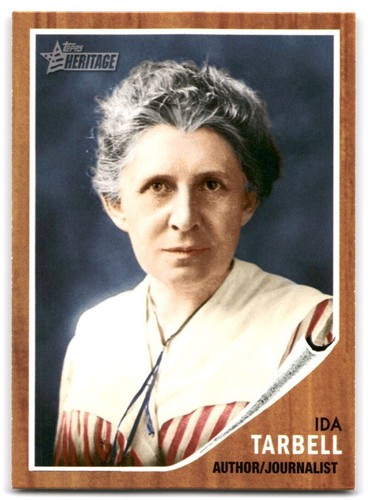 Ida Tarbell #96 2009 Topps American Heritage Authors and Journalists | eBay
