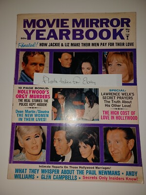 Movie Mirror Yearbook #13 1970 Connie Stevens Sharon Tate Charles ...