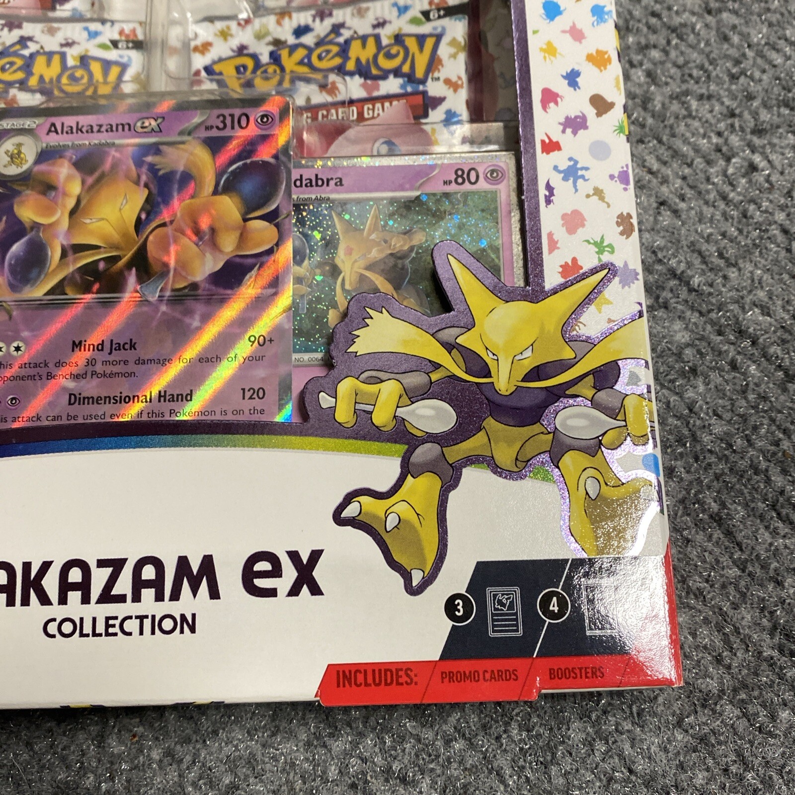 Pokémon TCG: Scarlet & Violet-151 Alakazam ex Collection Booster Box ...