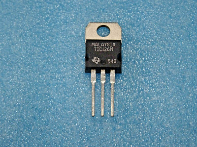 Lot de 2 Thyristor TIC126M 12A 600V to220 TIC126 M | eBay