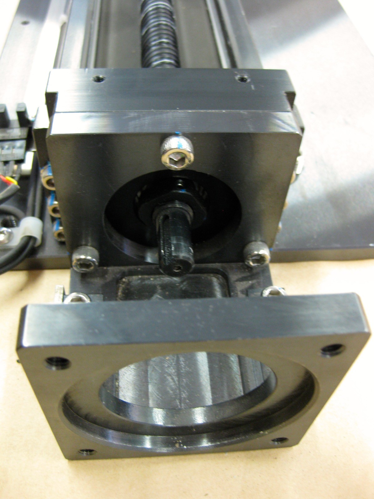 THK KR55 520mm Travel Linear LM Caged Bearing Precision Ballscrew Actuator CNC | eBay