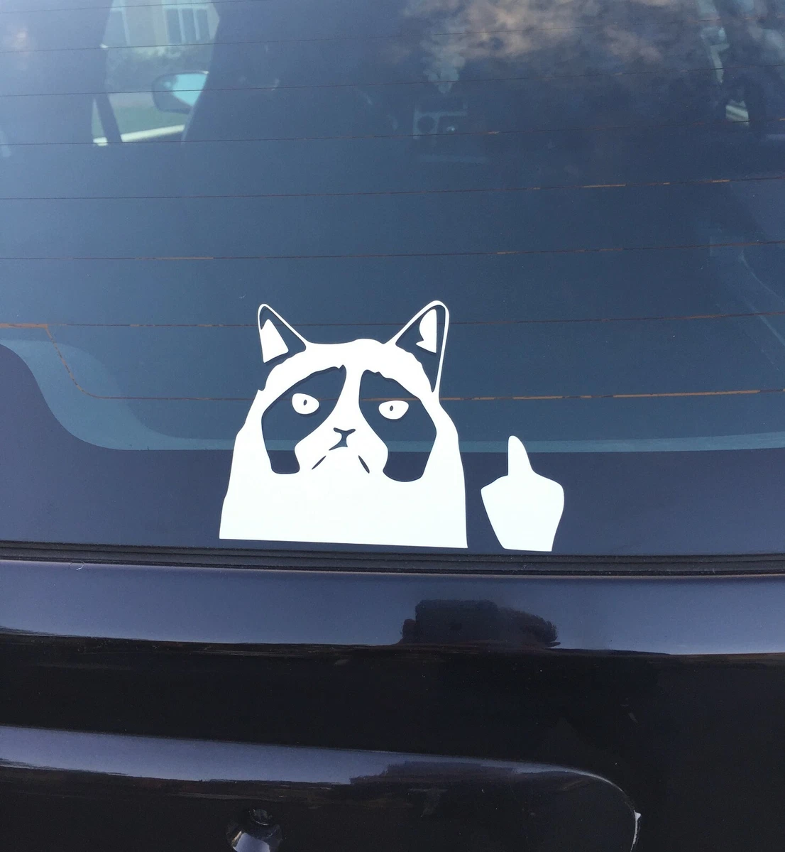 Grumpy Cat Window Decal