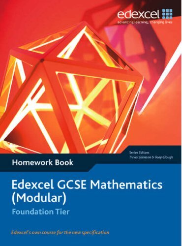 Edexcel GCSE Maths: Modular Foundation Homework Book By Tony Clough ...