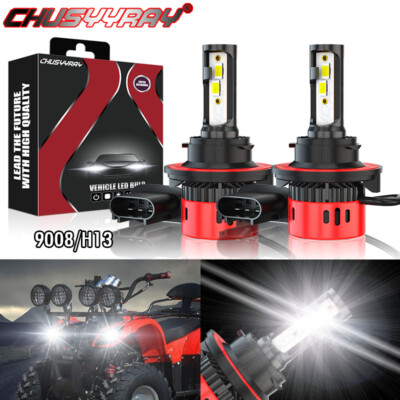 For Honda Rancher 350 2004 2005 2006 ATV LED Headlight Kit 9008 H13 ...
