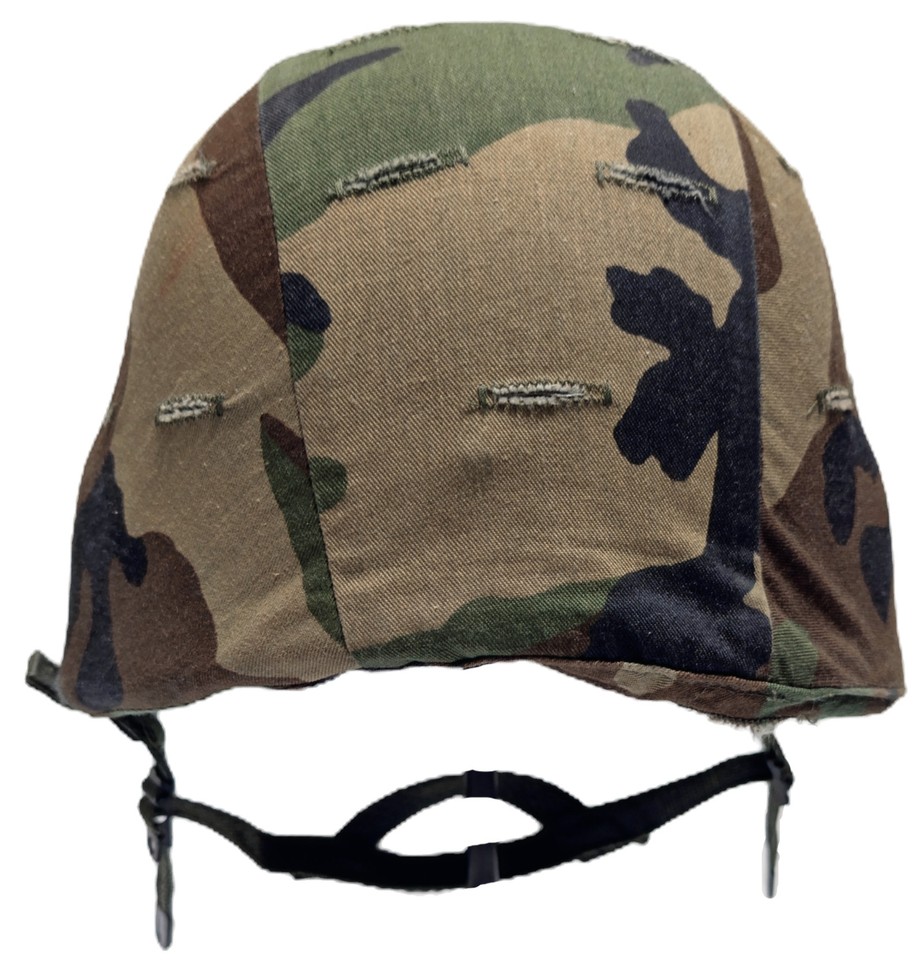 USGI PASGT Ballistic Helmet w/ M81 Woodland Cover - Small (Great ...