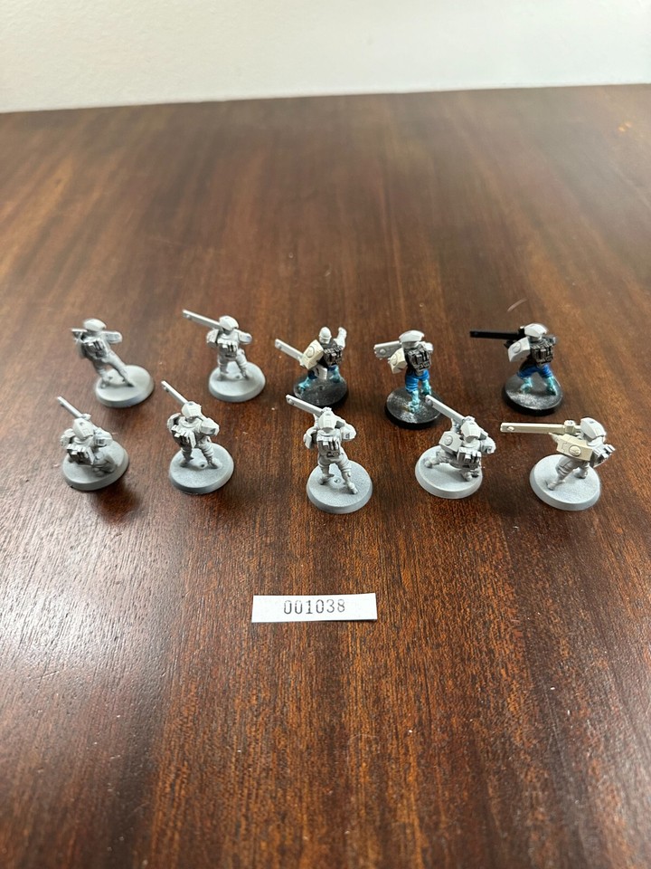 Games Workshop Warhammer 40k: T'au Empire Fire Warriors Primed 1038 | eBay