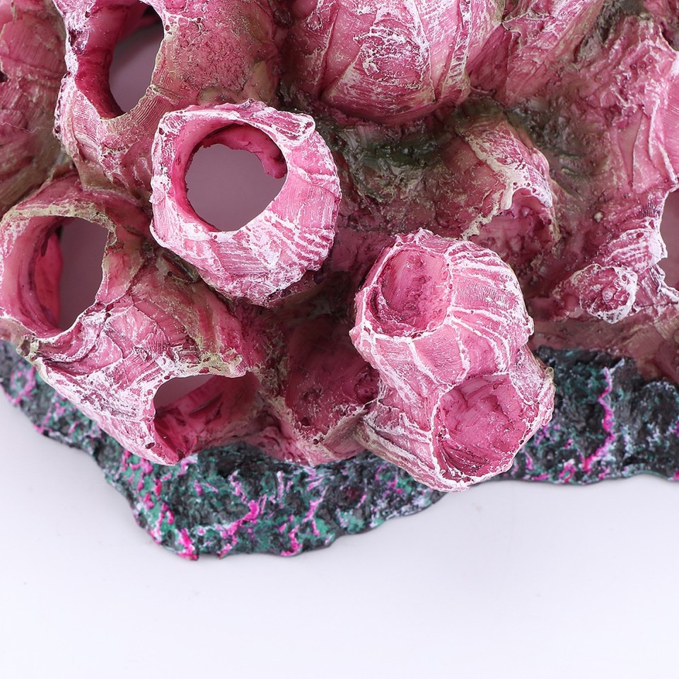 Big Fish Tank Decorations Saltwater Aquarium Sculptures Artificial ...