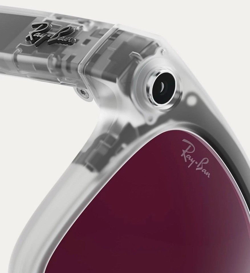 Ray-Ban Meta (Gen 2) Limited Edition Matte Transparent Clear (Ruby ...