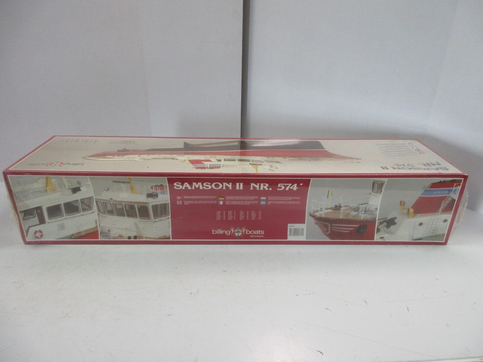 Billing Boats Samson II NR. 574 Vintage Model kit New in sealed box | eBay