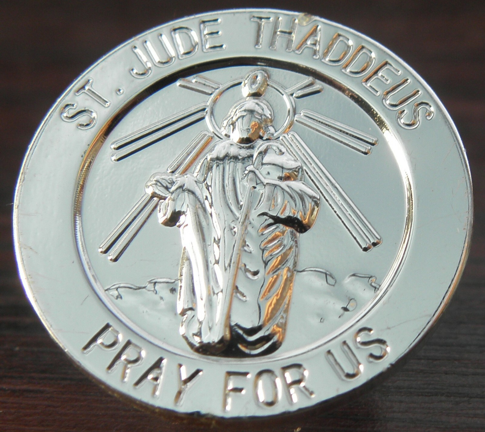St Jude Pin Badge Thaddeus Apostle Lebbaeus Saint Brooch | eBay