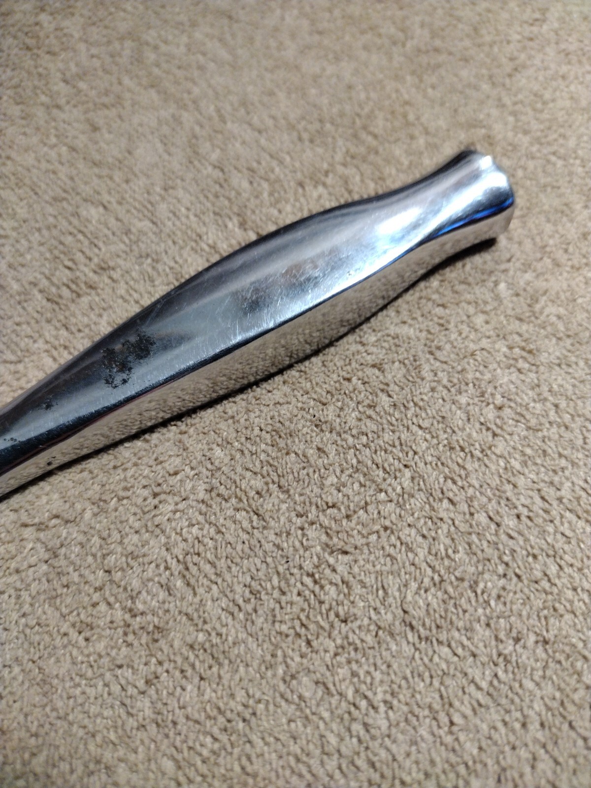 Matco BR8DP 3/8" Drive 8" Long Round Head Chrome Smooth Handle Ratchet ...