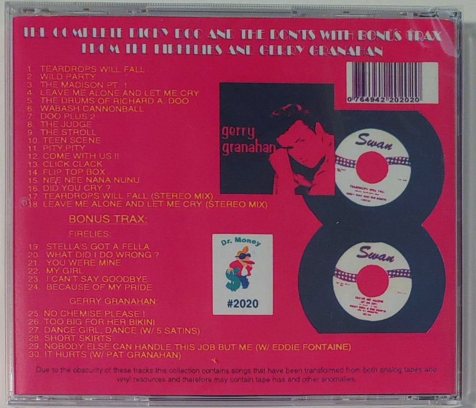 DICKY DOO AND THE DON'TS - COMPLETE CD BRAND NEW | eBay