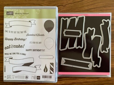 Stampin' Up! Birthday Banners Clear Stamp Set + Bunch of Banners ...