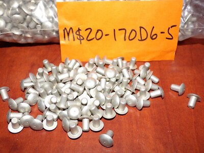 Aircraft Aluminum Rivets MS20-170D6-5 (Qty 100) | eBay