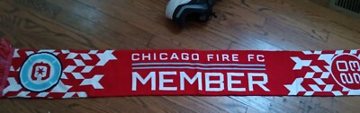Chicago Fire FC MLS Soccer Member Scarf 2023 Brand New | eBay