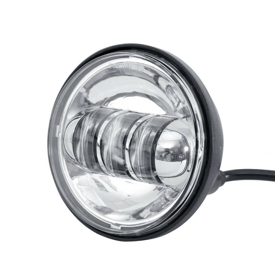 For Honda Shadow VT VT1100 VT750 VT600 VF750 7" LED Headlight + 4.5 ...