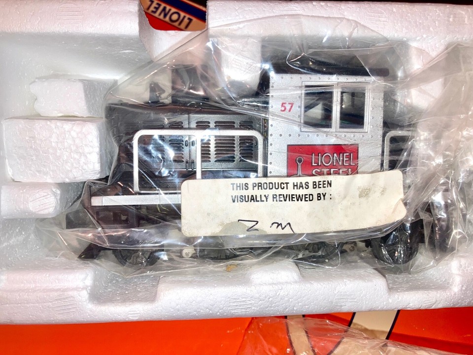LIONEL STEEL SWITCHER SET Locomotive w/ 3 Ore Cars 6-11912 (NIB 6-18515 ...