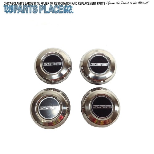 1980-81 Chevrolet Camaro Z-28 Wheel Center Caps With Z28 Insert - Set ...