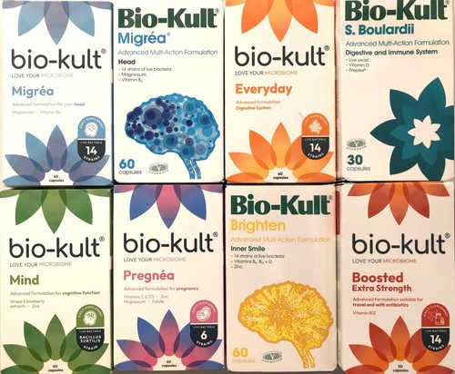 Biokult Bio-Kult Advanced Probiotic Multi-Strain Formula 30, 60, 120 ...