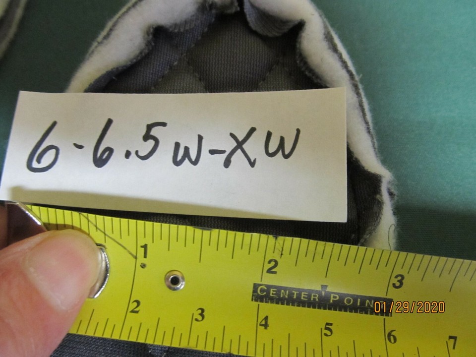 ICW Cold Weather Combat Boot Insert Liner Bootie Pair Military Sizes 4 ...