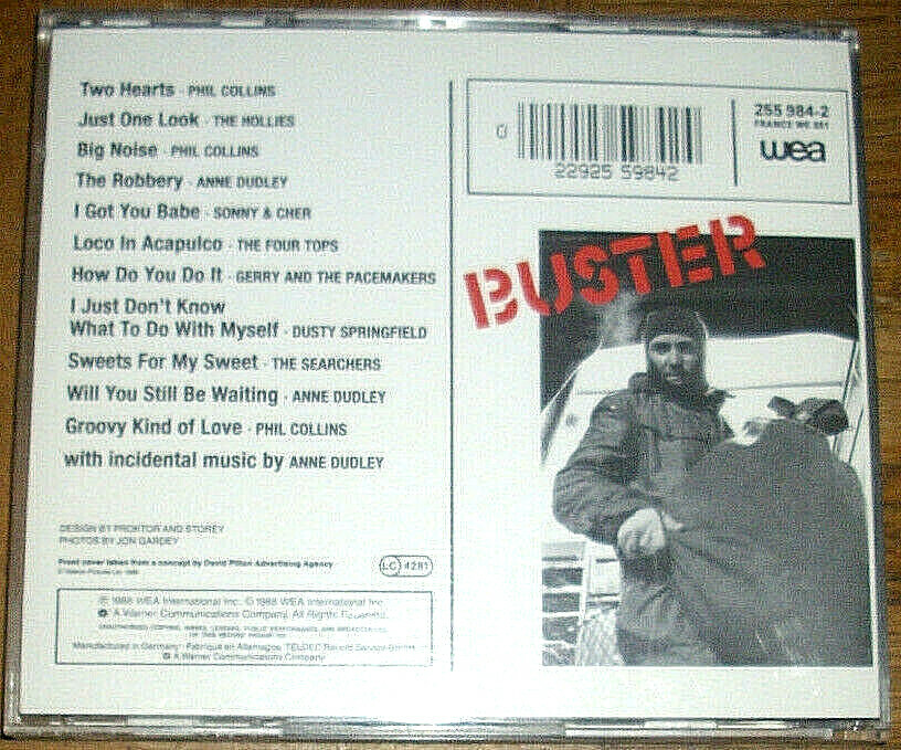 CD - The Original Motion Picture Soundtrack - BUSTER - sehr guter ...
