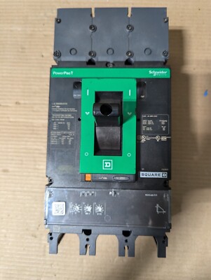 Square D PowerPact LJL LJL36600U31X 3 Pole 600 Amp 600v 65kA Circuit ...