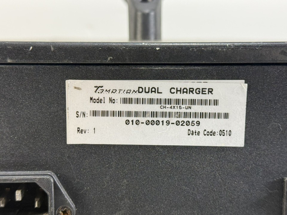 T3 Motion Lithium Batteries Dual Charger ~ T3-CH-LI-15A-1 ~ No Power ...