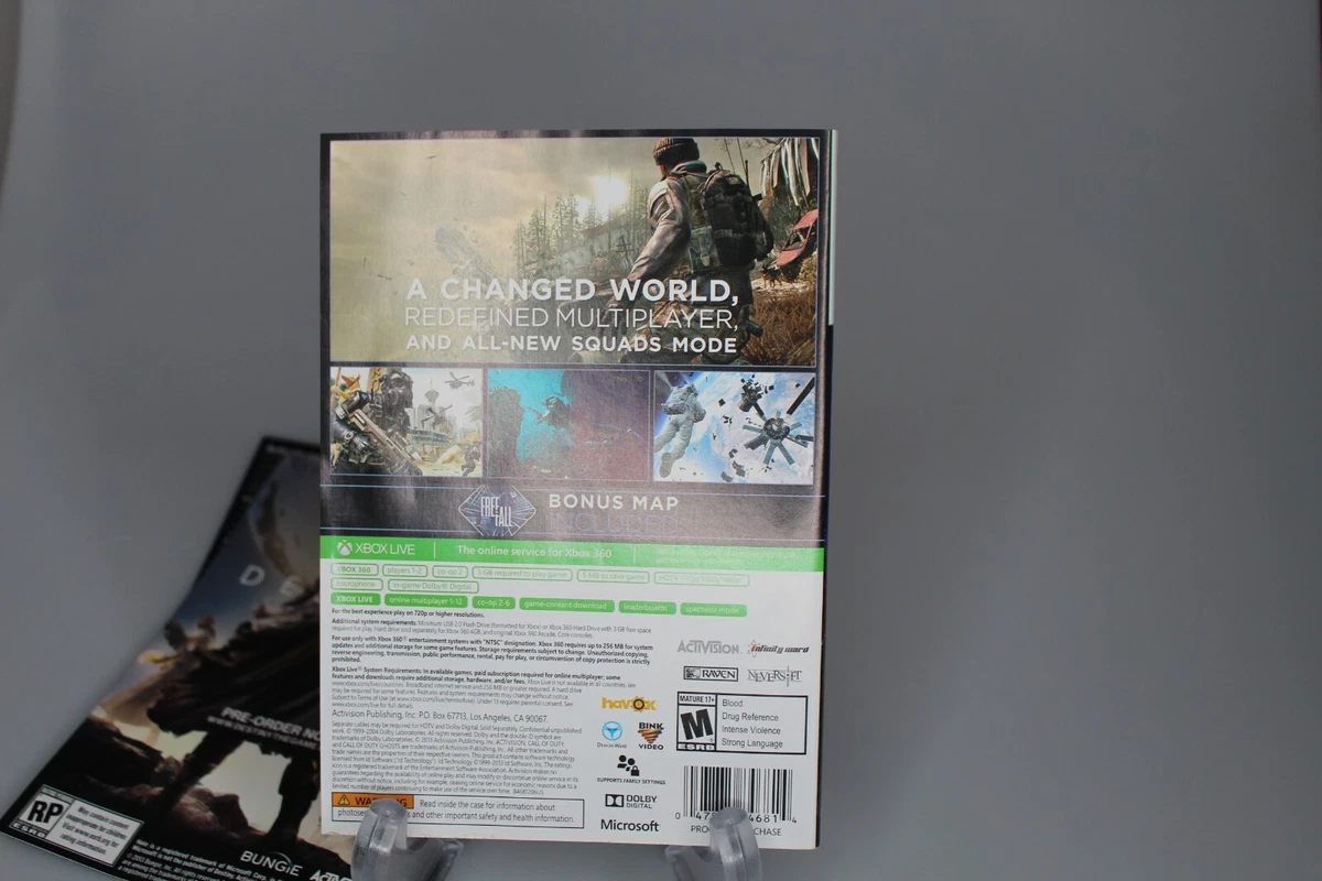 Call Of Duty Ghosts Xbox One Box Art