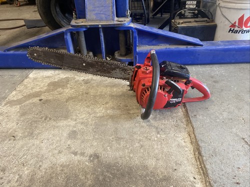 Homelite Super XL Big Red Chainsaw W/Bar Good Running Condition | eBay