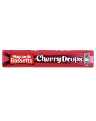 Cherry Drops cherry flavours hard boil Sweets Rolls 20,40 price £18.99 ...