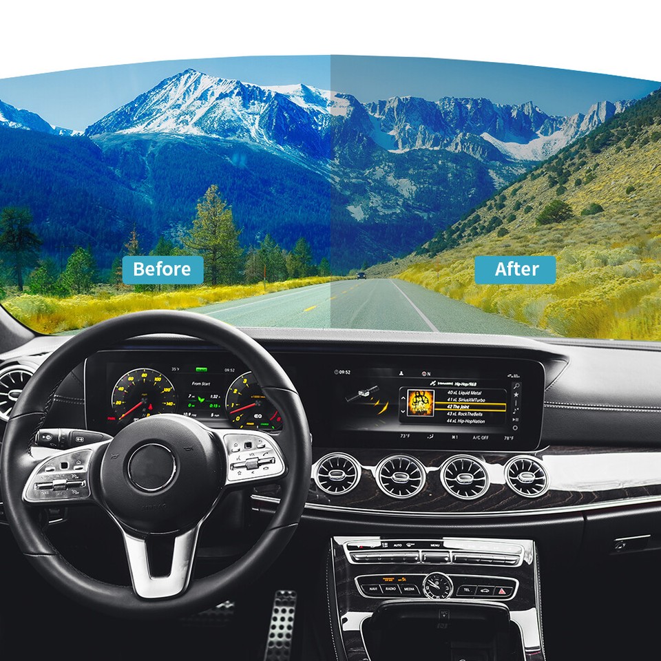 Blue Chameleon VLT80% Car Window Tint Solar UV Protection Car Tint ...