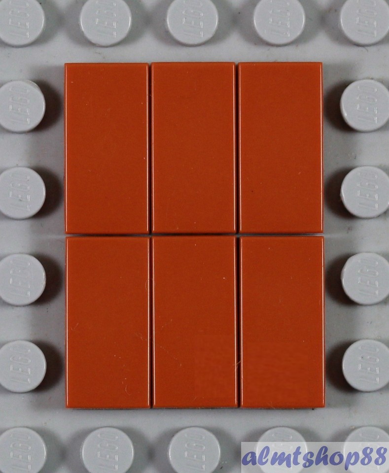 LEGO - 1x2 Tiles - PICK YOUR COLORS - Finishing Plate Smooth Flats ...