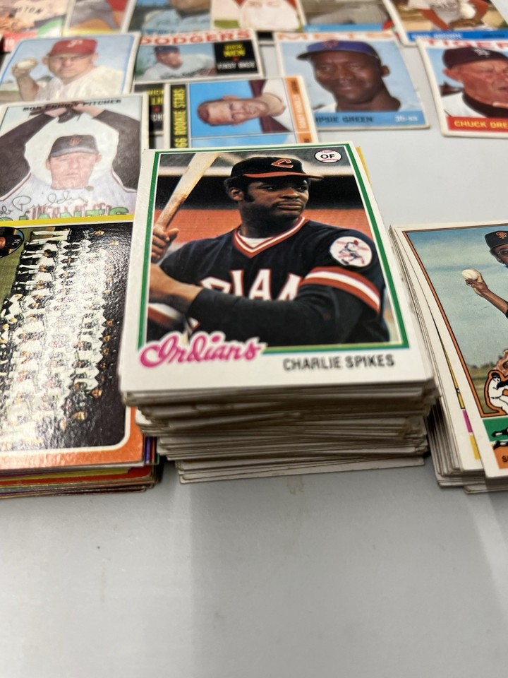 (~400) Topps baseball cards vintage lot, Low-mid Grade 60s And 70s | eBay