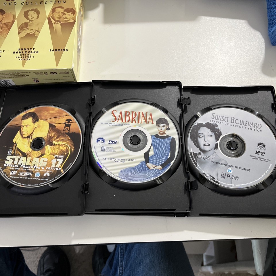 THE BILLY WILDER COLLECTION DVD : Stalag 17 / Sunset Boulevard ...