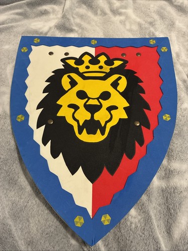 Vintage Legoland Lego Royal Knights Lion Ensignia Foam Shield | eBay