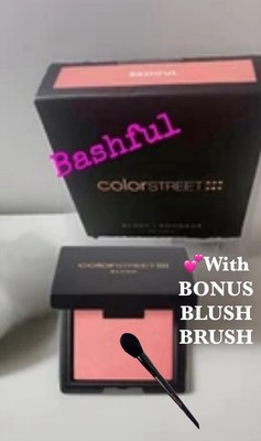 ColorStreet Blush BASHFUL Powder Blush Compact NIB .28oz With BONUS ...
